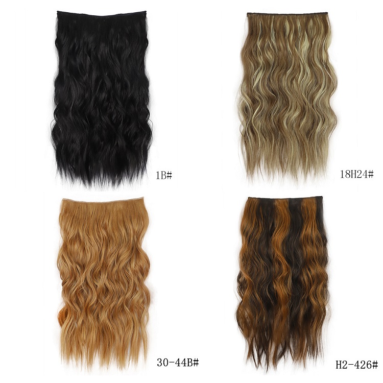 Wig piece water ripple long curly hair