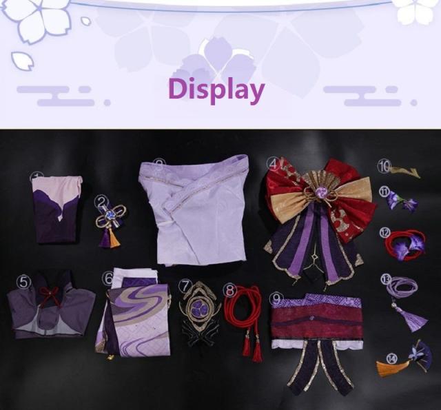 Genshin Raiden Shogun Costume