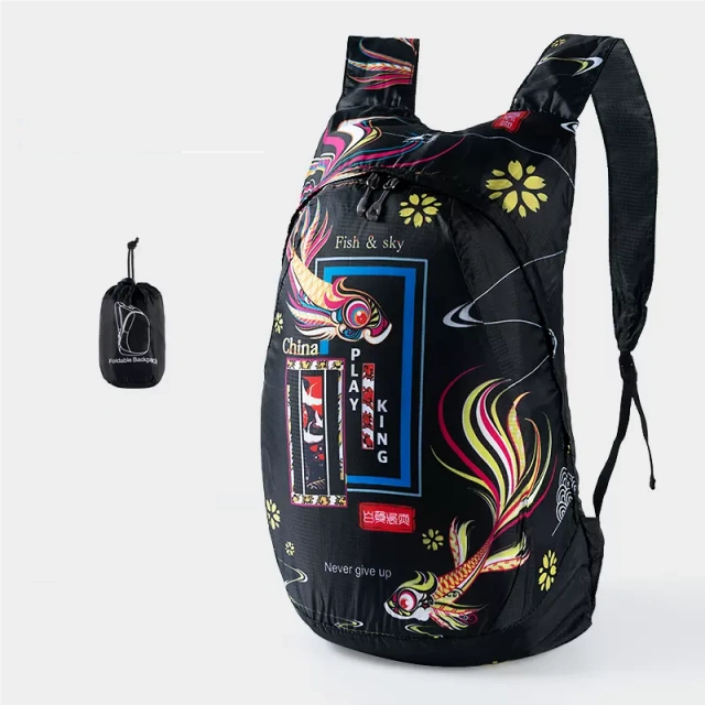 Portable folding bag