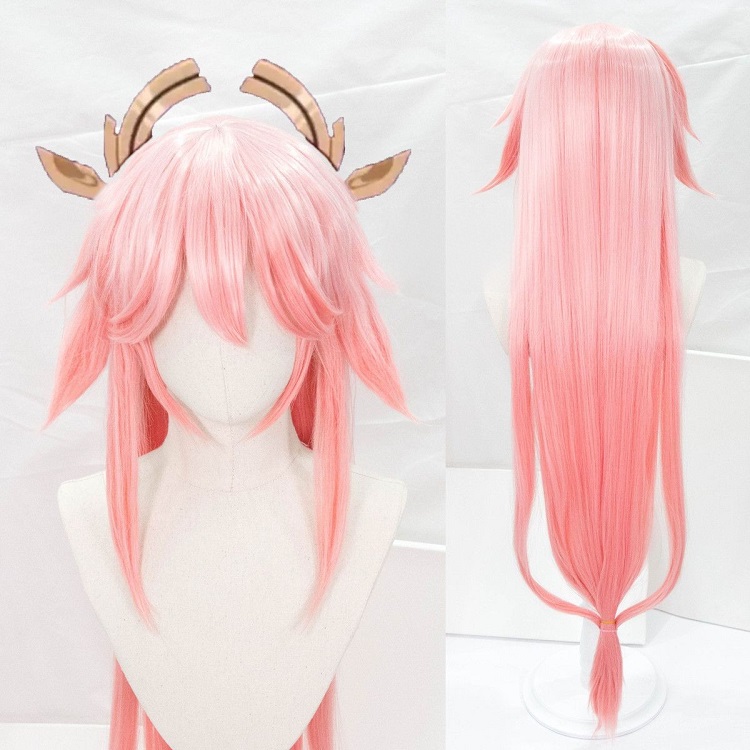 Yae Miko Genshin Cosplay Wig