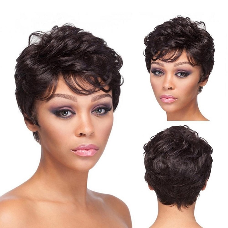 Short Afro Wig for Women