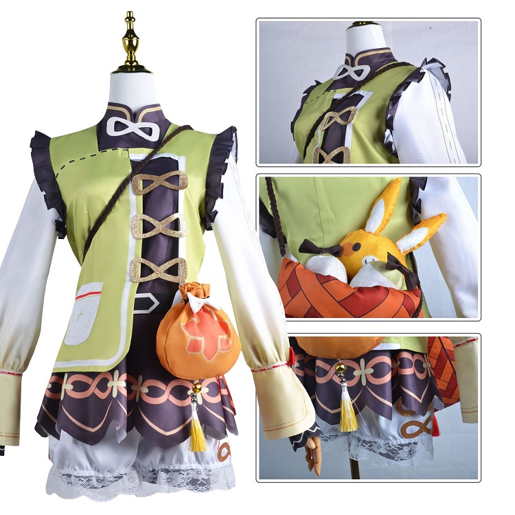 Genshin Lori Yaoyao Cosplay Costume