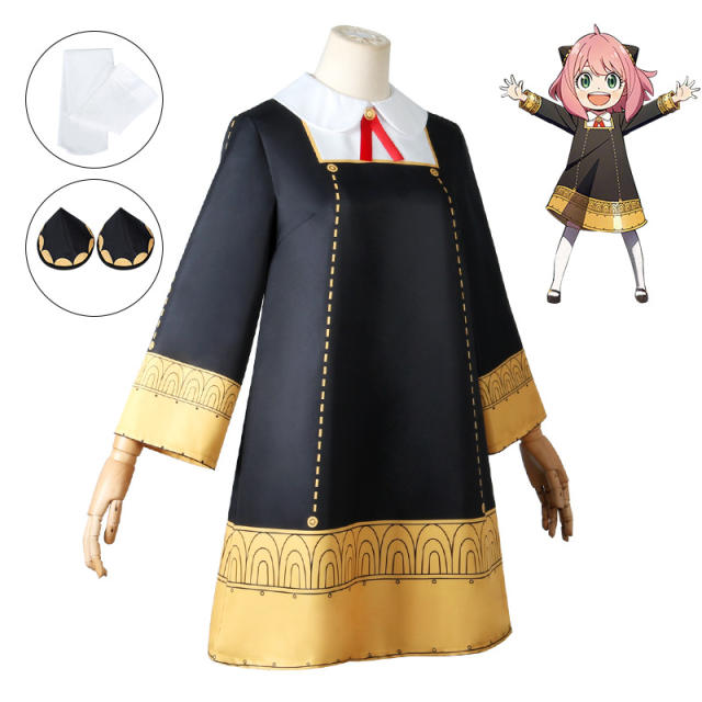 Spy Family Anya Cosplay Costume