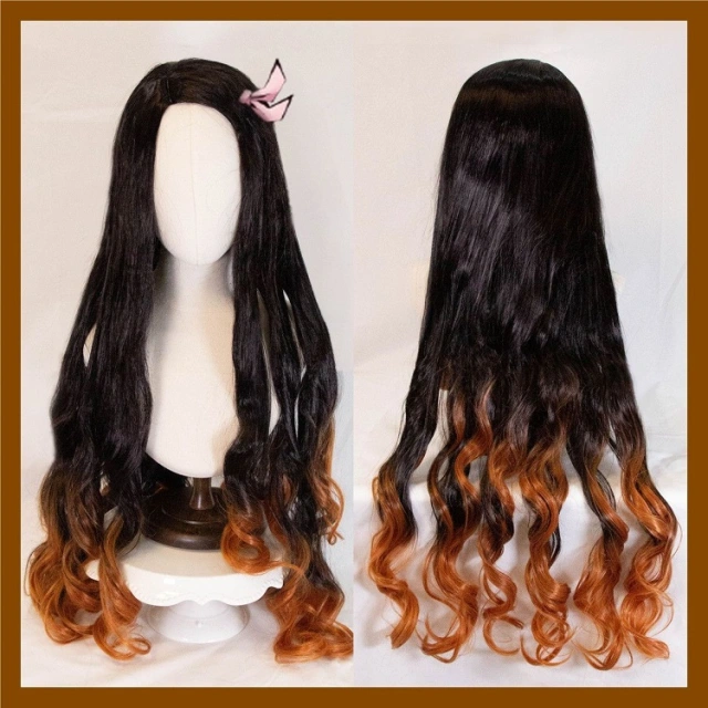 Kamado Nezuko Cosplay Wig