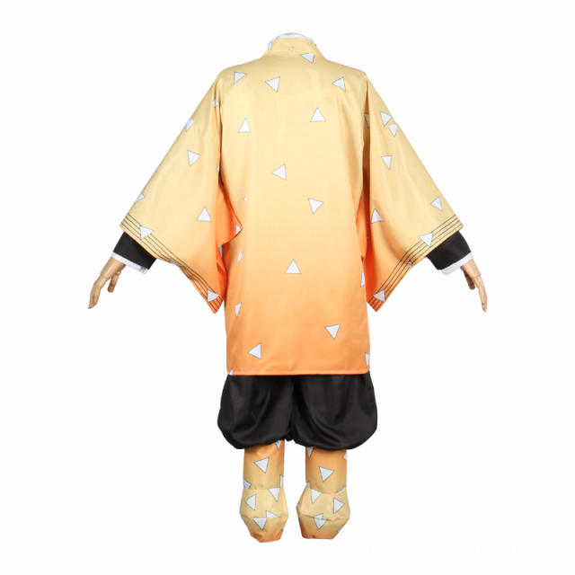 Agatsuma Zenitsu Cosplay Costume