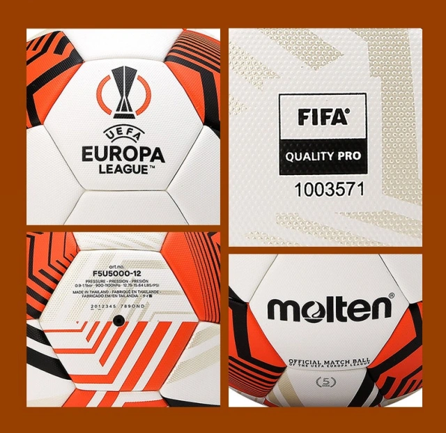 White Orange Football