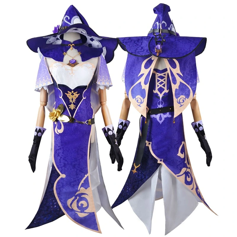 Genshin Lisa Cosplay Costume