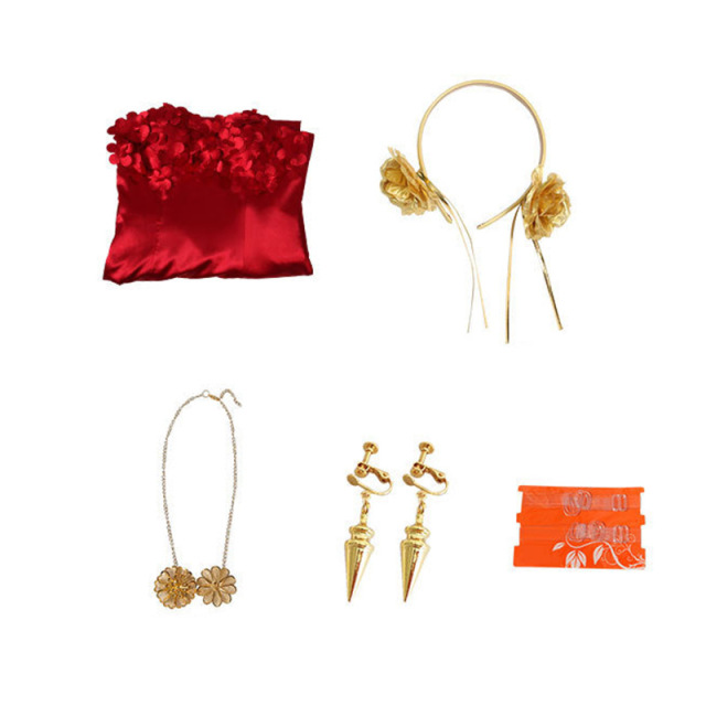 Yor Forger Red Dress Cosplay Costume