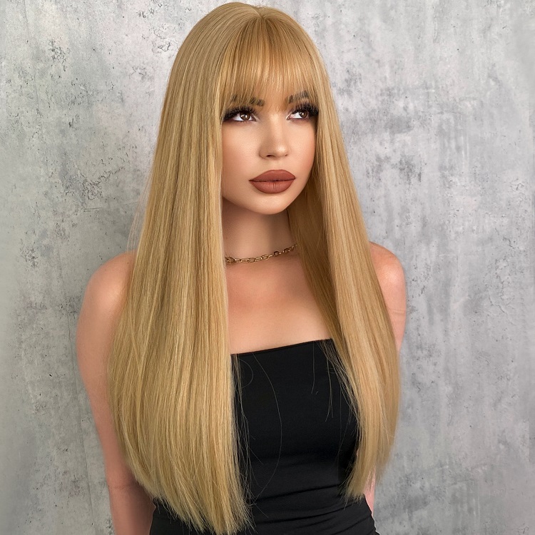 22 Inch Long Straight Wig