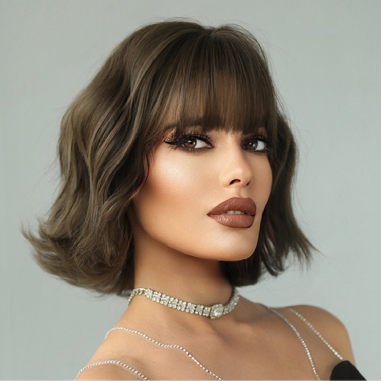 Bobo Short Curly Wave Wig