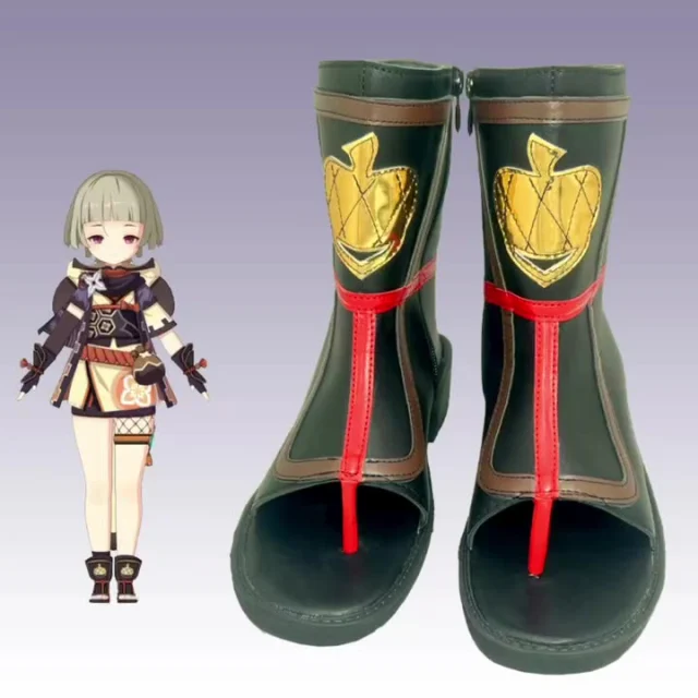 Genshin Sayu Cosplay Shoe