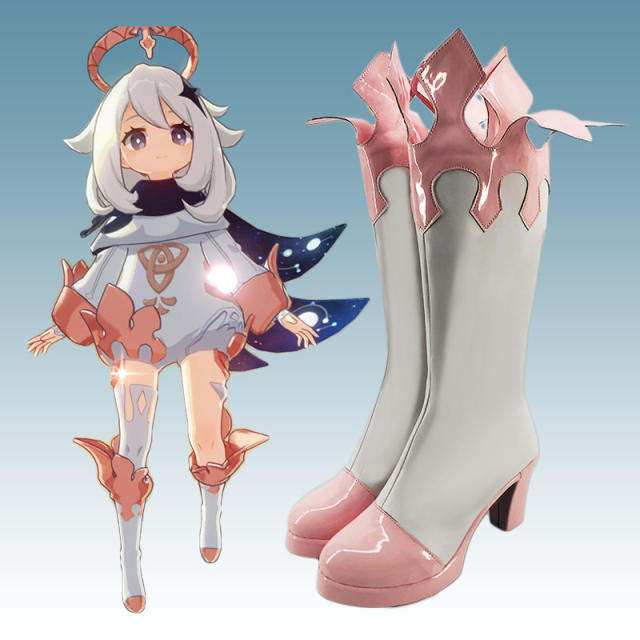 Genshin Paimon Cosplay Shoe