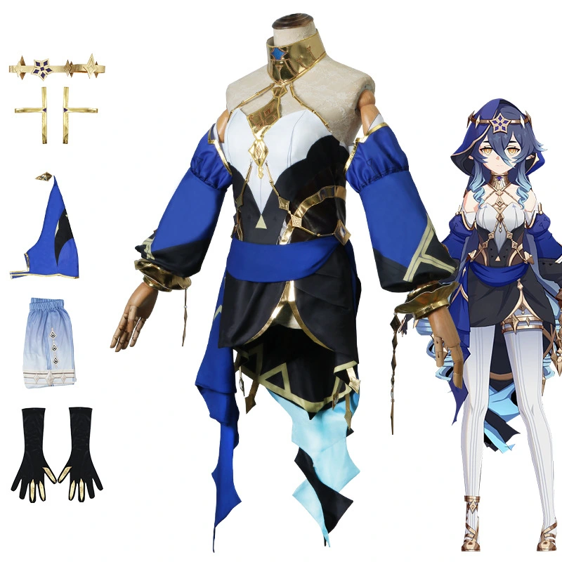 Genshin Layla Cosplay Costume