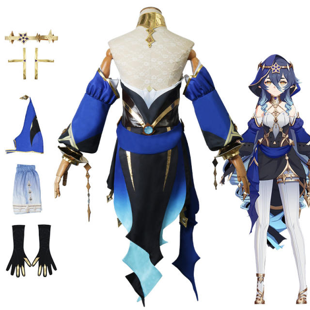 Genshin Layla Cosplay Costume