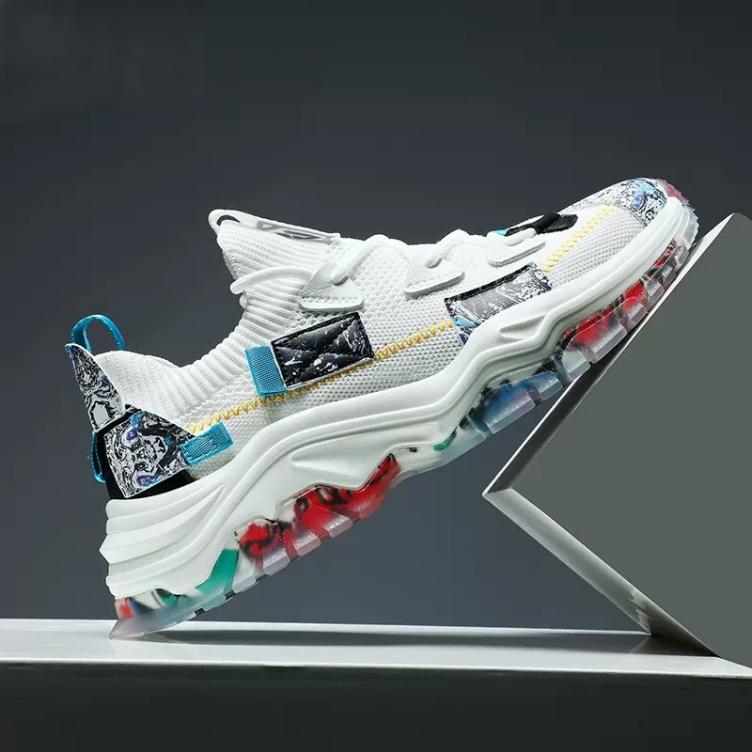 Men's Openwork Running Sneakers