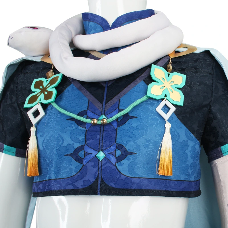 Genshin Baizhu Cosplay Costume