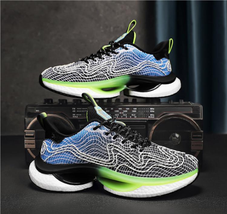 Men's Trendy Gradient Running Trainers