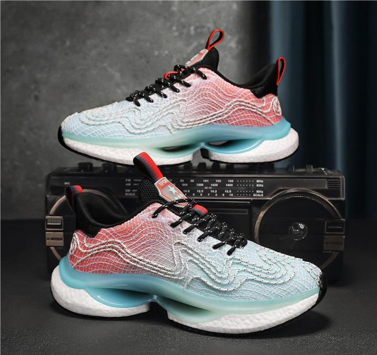 Men's Trendy Gradient Running Shoes