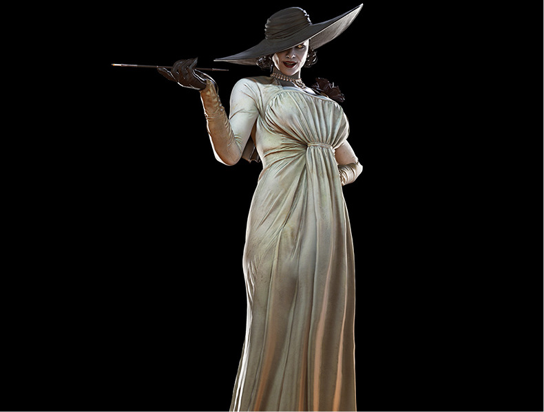 Lady Dimitrescu Clothing Accessories Cosplay Costume