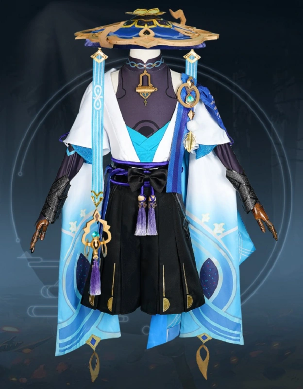 Genshin Wanderer Cosplay Costume