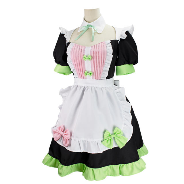 Kanroji Mitsuri Maid Dress Cosplay