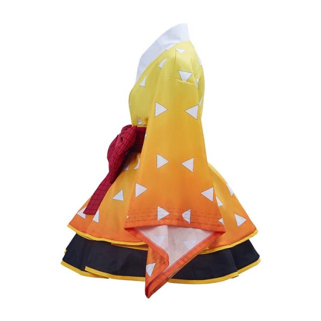 Agatsuma Zenitsu Maid Dress Cosplay