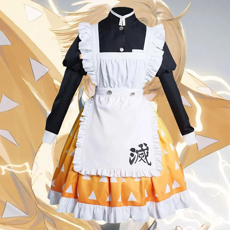 Agatsuma Zenitsu Dress Cosplay