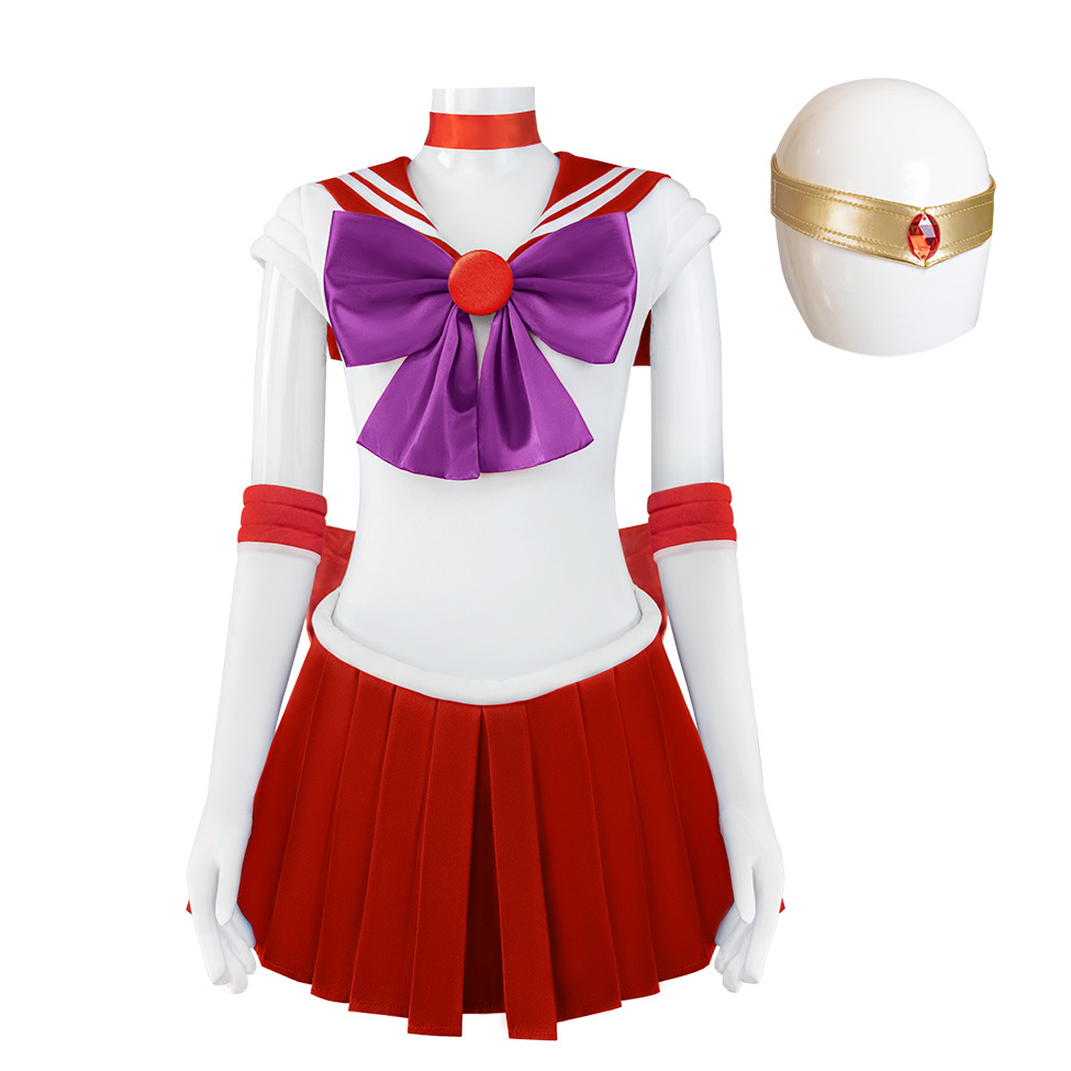 Sailor Mars uniform Cosplay Costume