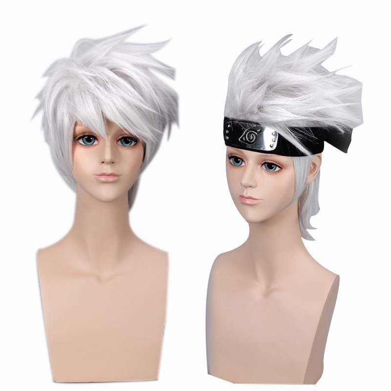 Hatake Kakashi Cosplay Wig