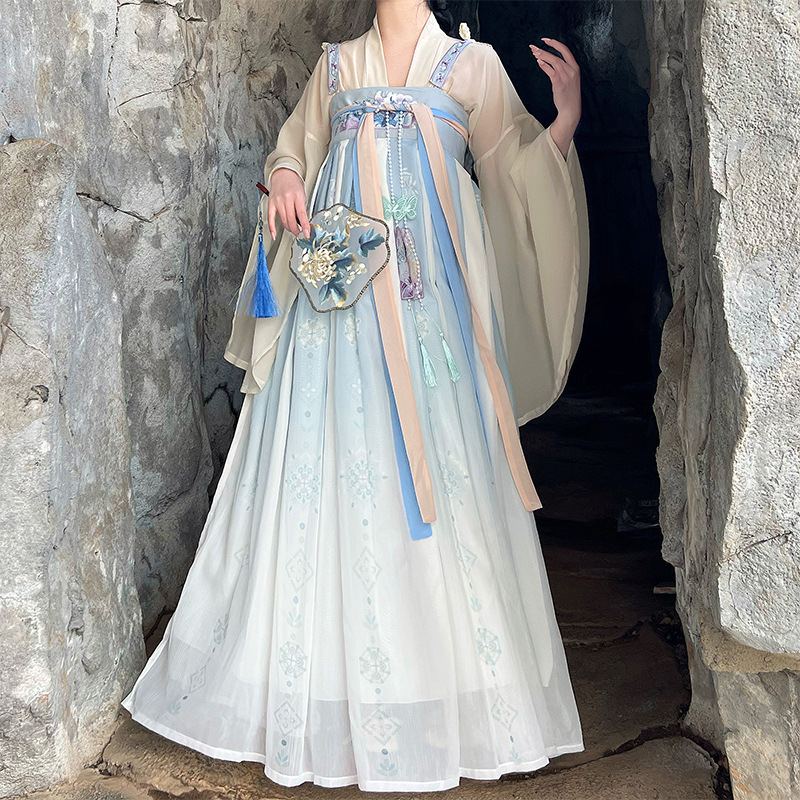 Chinese Han Costume Style (Blue)