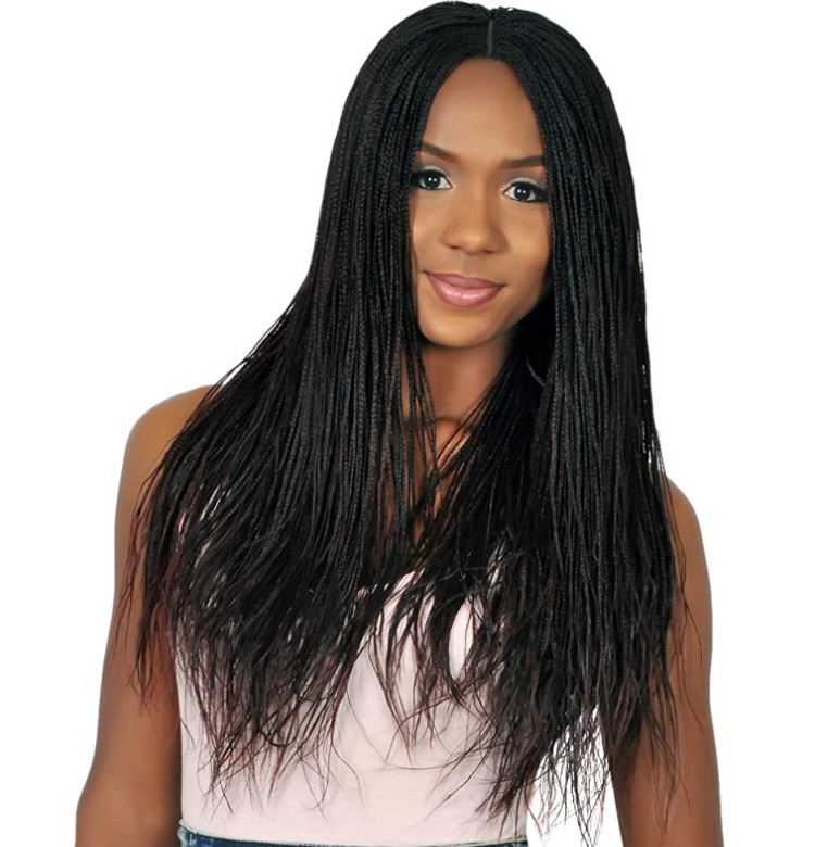 Long Micro Box Braid Wigs