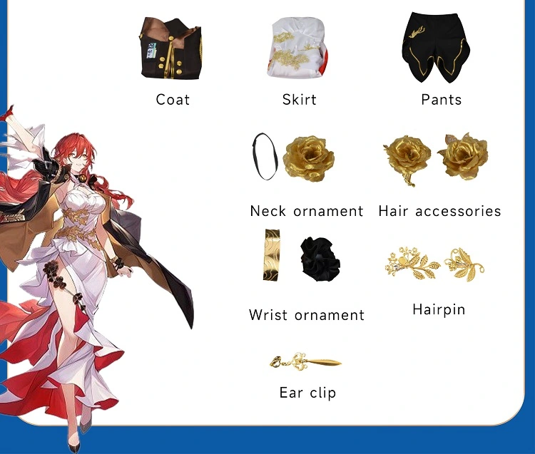 Honkai: Star Rail Himeko Cosplay Costume