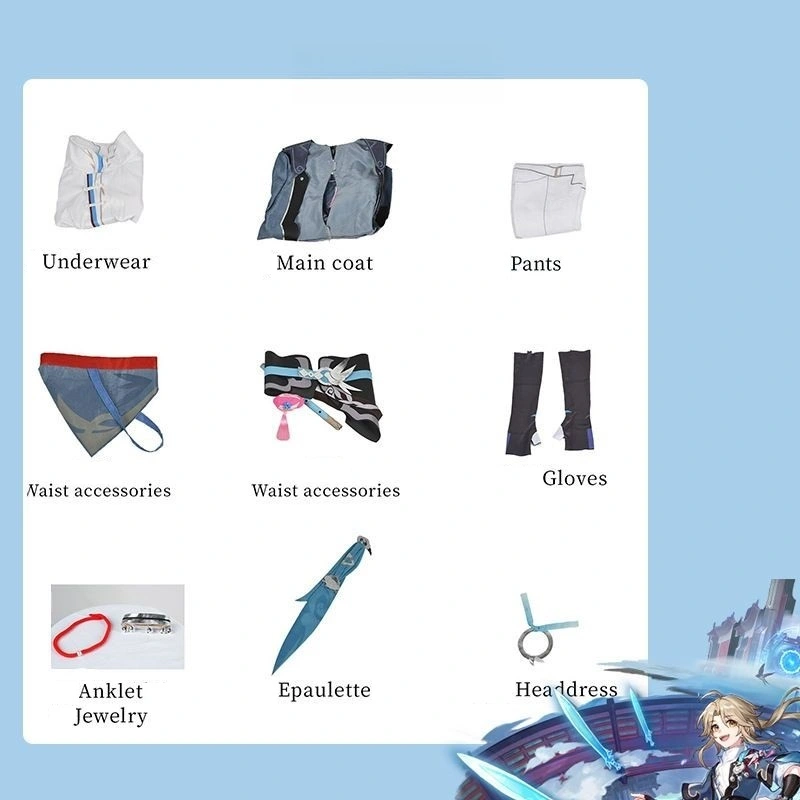 Honkai Star Rail Yan Qing Cosplay Costume