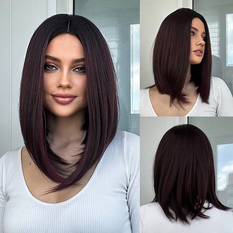 Shoulder Length Straight Wigs