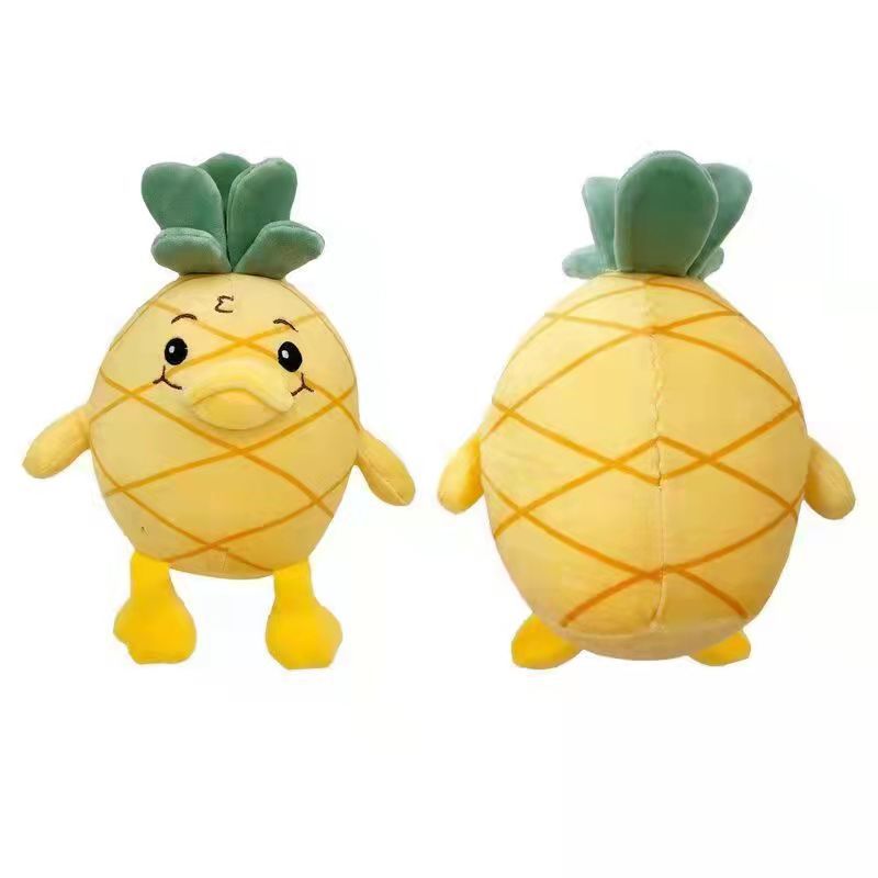 Georgie Pineapple Plush Duck