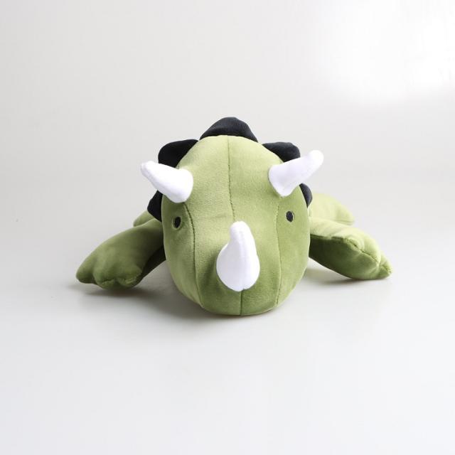 Green Dinosaur Weighted Plush Toy