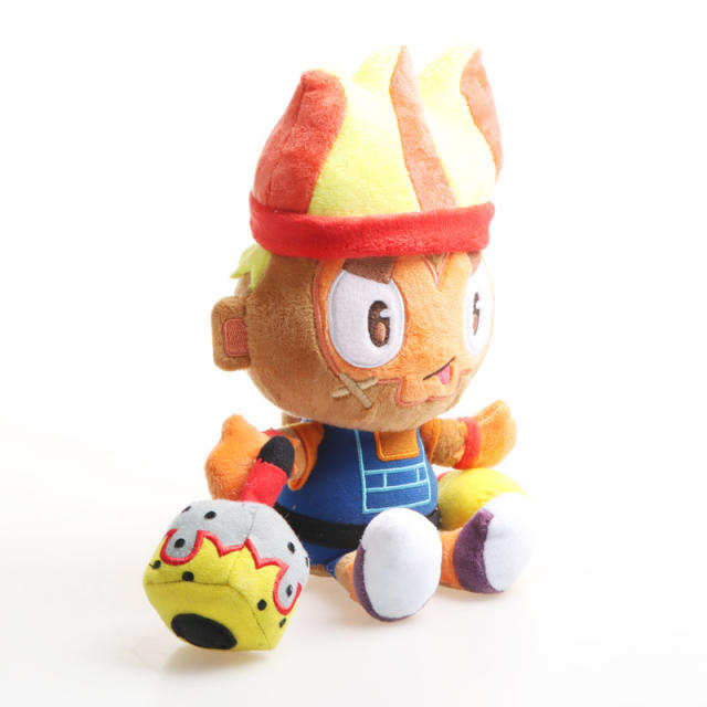 Bloons TD6 Cartoon Boxing Monkey Plush Toy