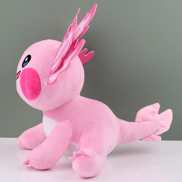 Pink Axolotl Plush Toy
