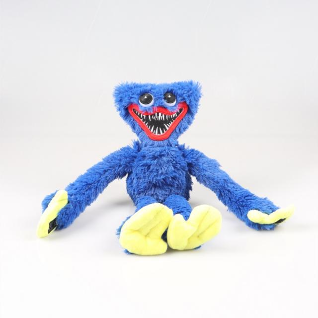 Huggy Wuggy Blue Plush Doll