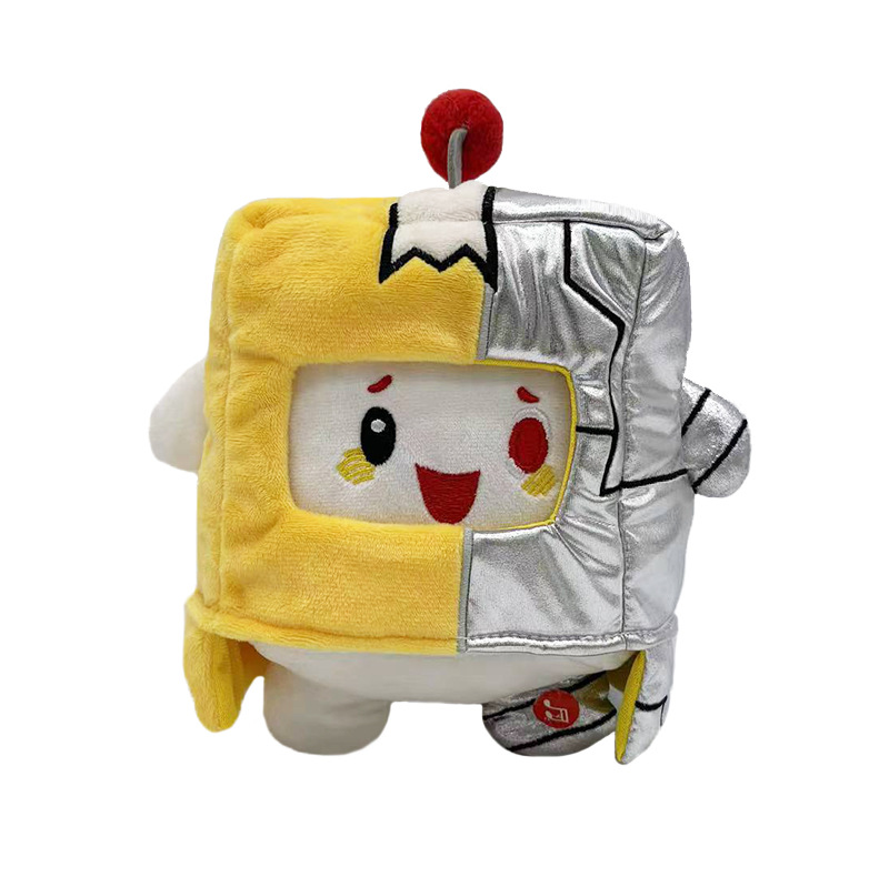 Lanky Robot Box Plush Toy