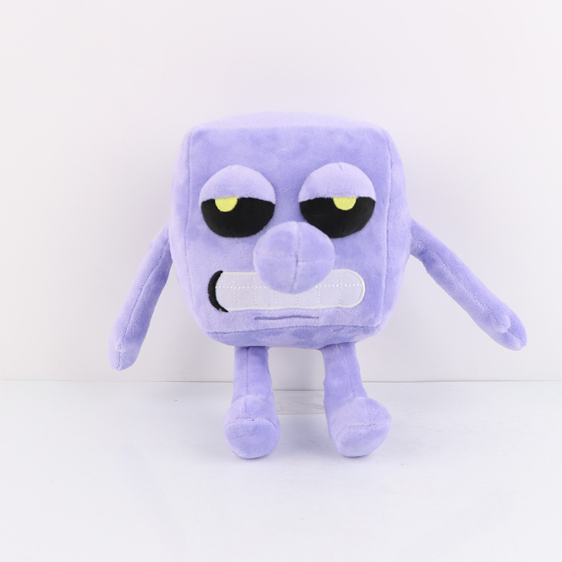 Pizza Tower Purple Boxman Plush Toy