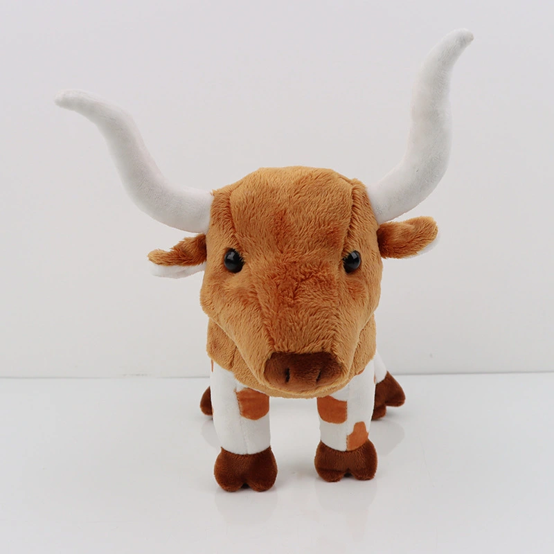 Longhorn Cow Plush Toy
