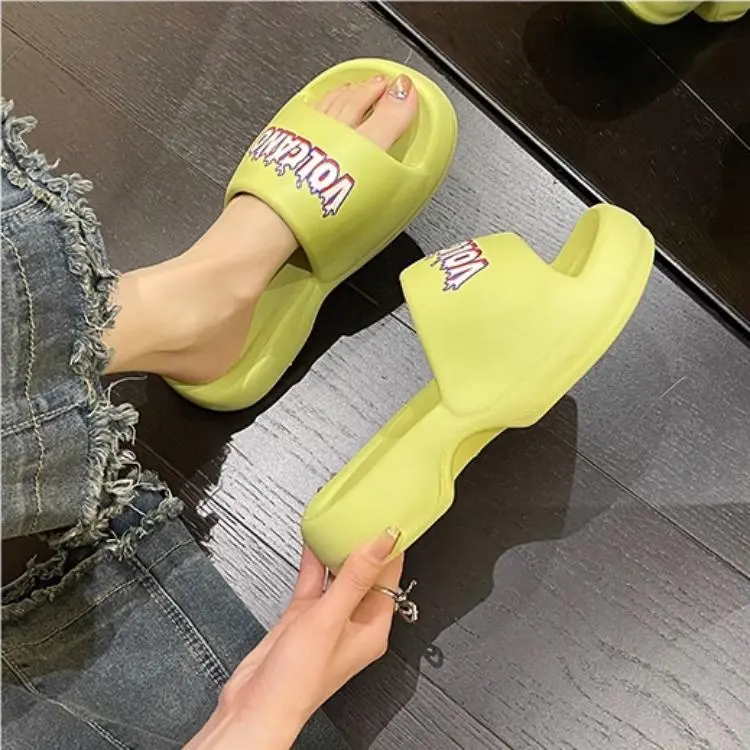 Elevated Women's Wedge Slides