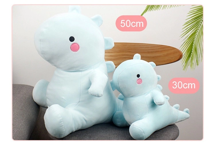 Soft Little Blue Dinosaur Plush Toy