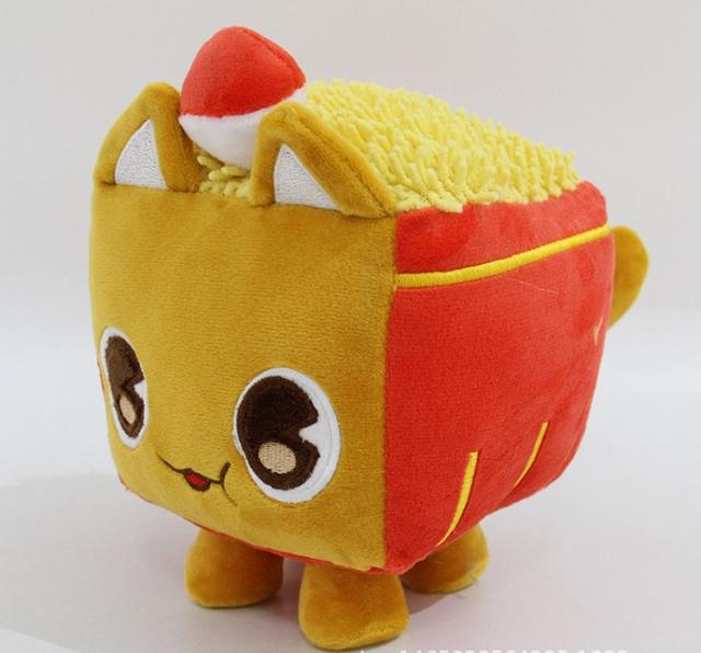 Cute Big Games French fries cat Plush Toy