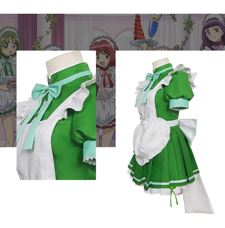 Akira Mizuki Maid Dress Cosplay Costume