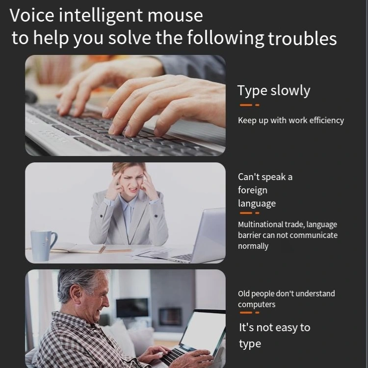 V8 Wireless AI Translation Mouse