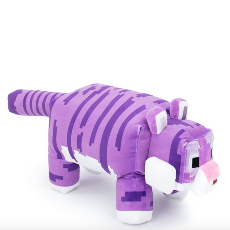 Block Tiger Plush Toy