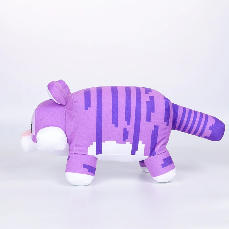 Block Tiger Plush Toy