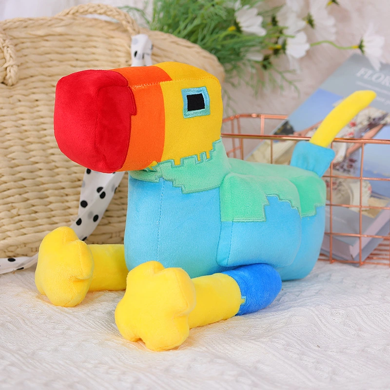 Square Bird Plush Toy